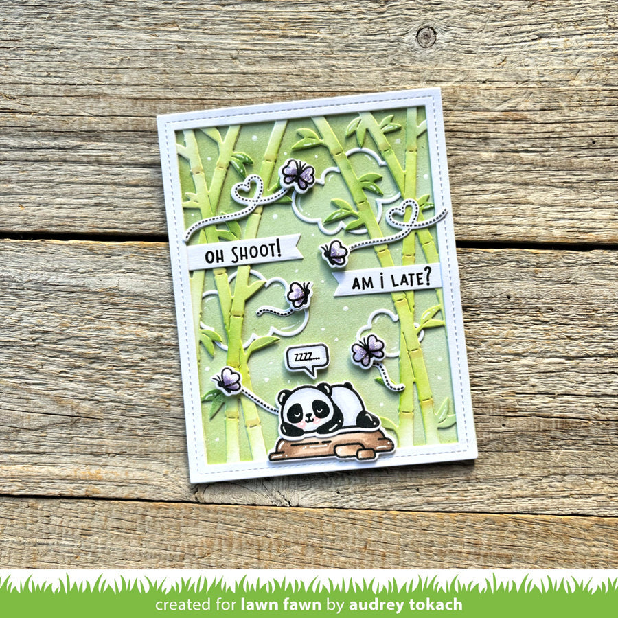 Lawn Fawn - BAMBOO FOREST Backdrop: Portrait - Dies Set – Hallmark ...