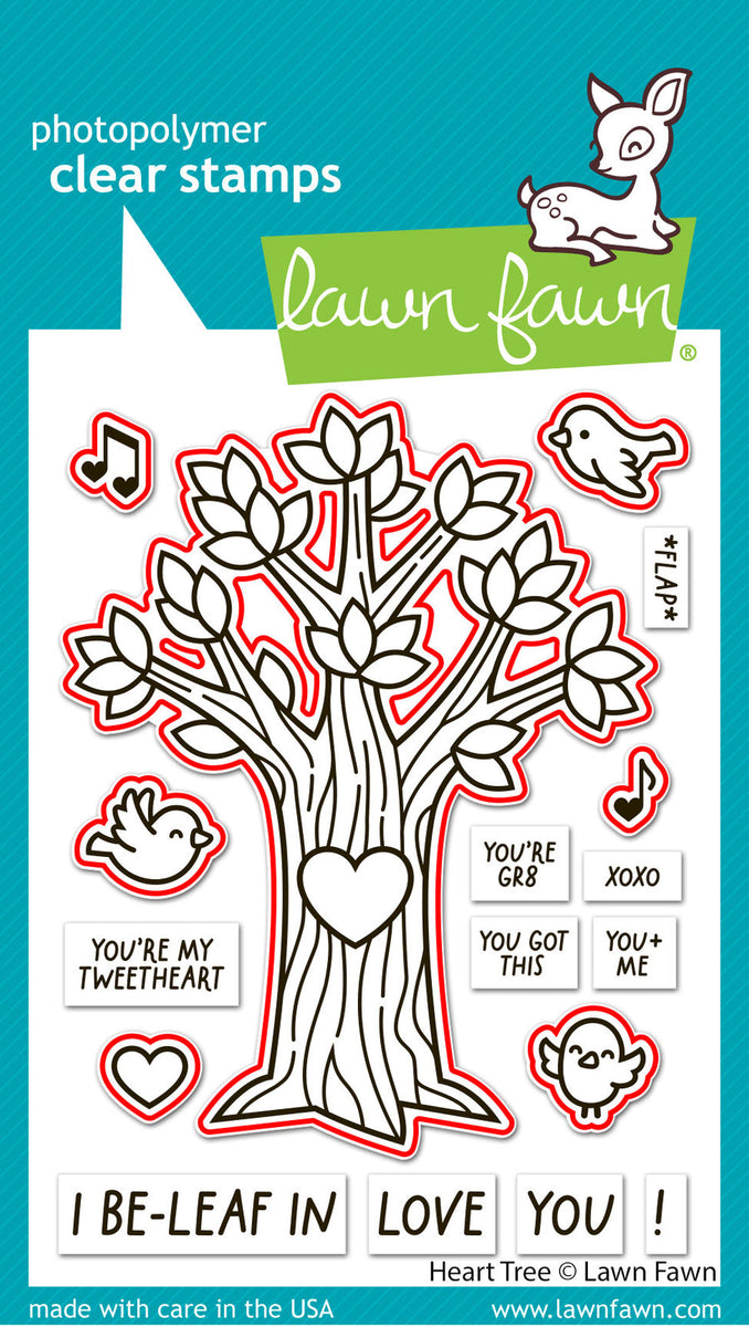 Lawn Fawn - HEART TREE - Dies Set – Hallmark Scrapbook