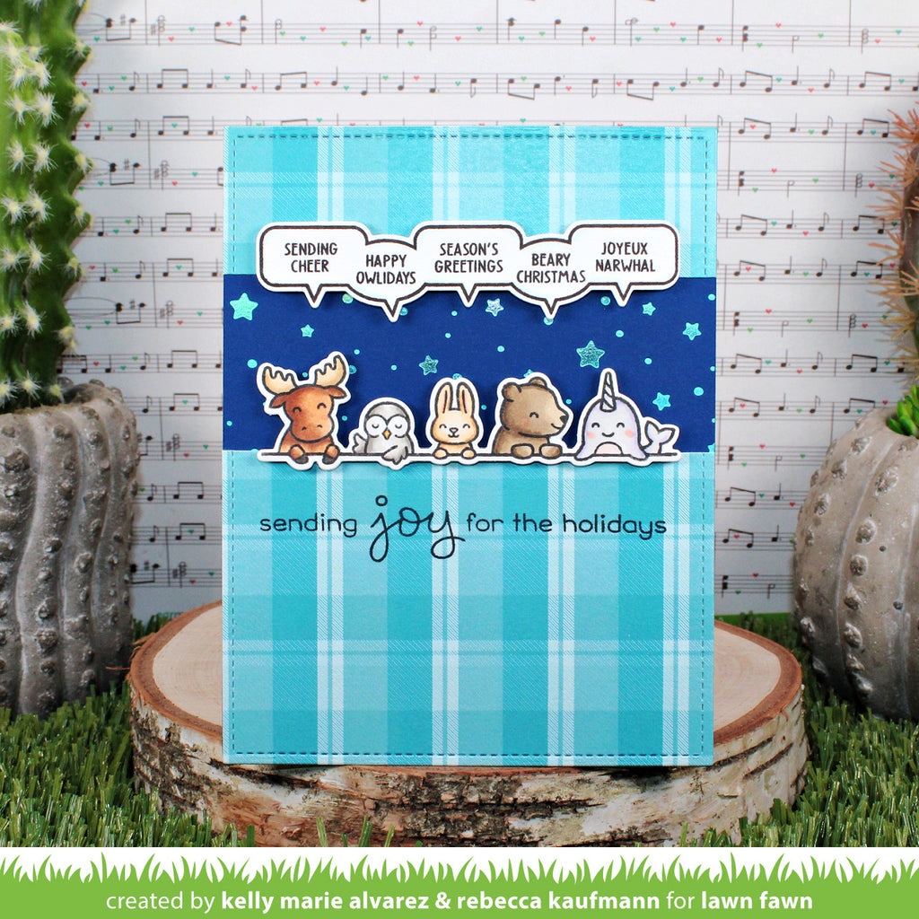 Lawn Fawn - STARRY SKY Background - Hot Foil Plate – Hallmark Scrapbook