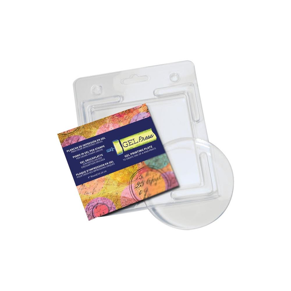 Gel Press - 4" Circle Gel Printing Plate - Round Gel Plate – Hallmark ...