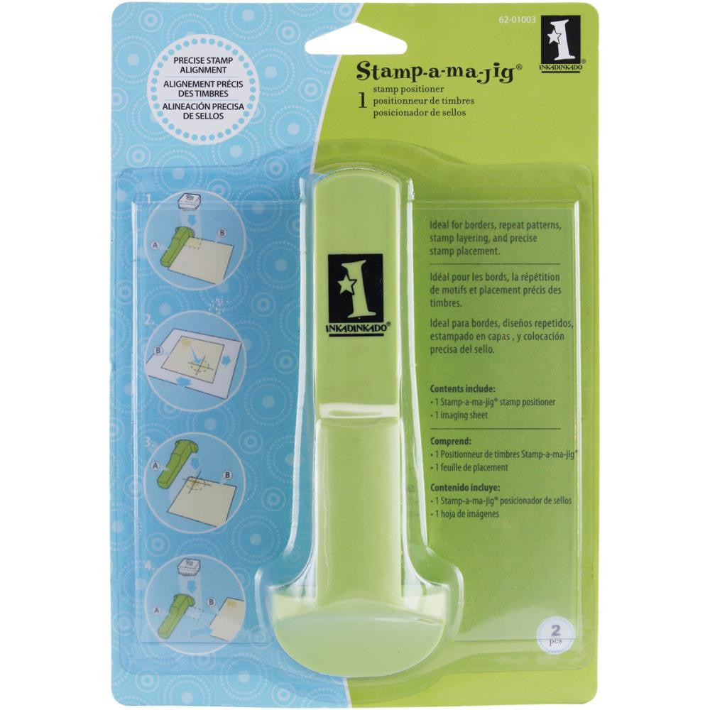 Inkadinkado - STAMP-A-MA-JIG - Stamping Positioner – Hallmark Scrapbook