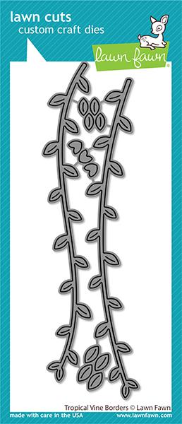 tropical border ideas