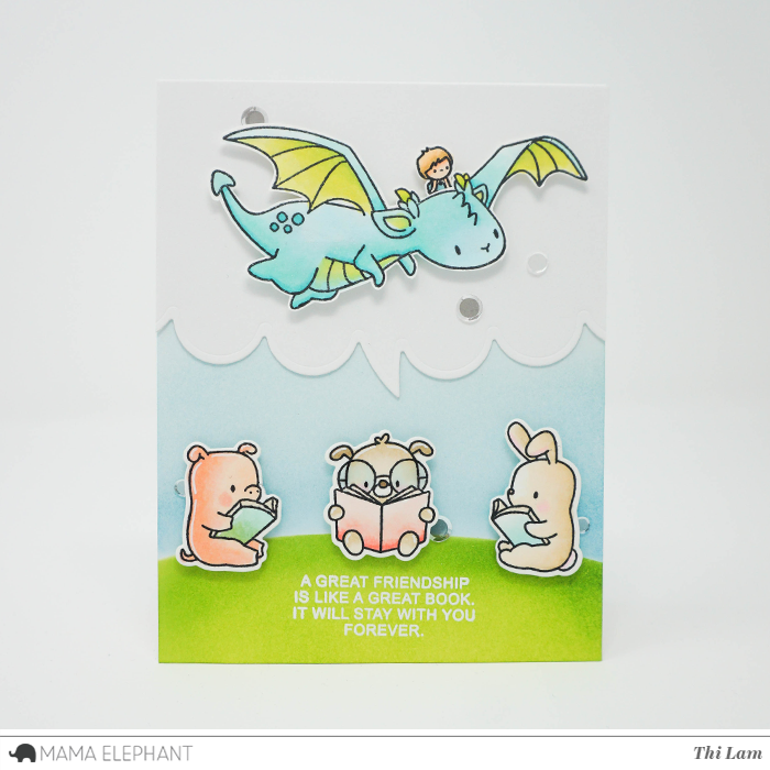 Mama Elephant - BOOK WORM - Clear Stamps – Hallmark Scrapbook