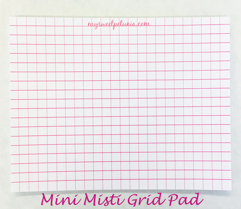 Misti GRID PAPER PAD for MINI Misti Stamp Positioner Tool – Hallmark ...
