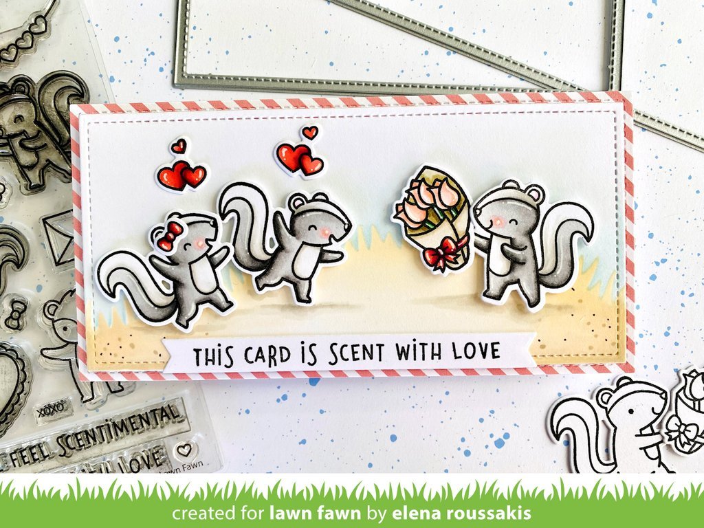 Lawn Fawn - SCENT WITH LOVE Add-On - Stamps set – Hallmark Scrapbook