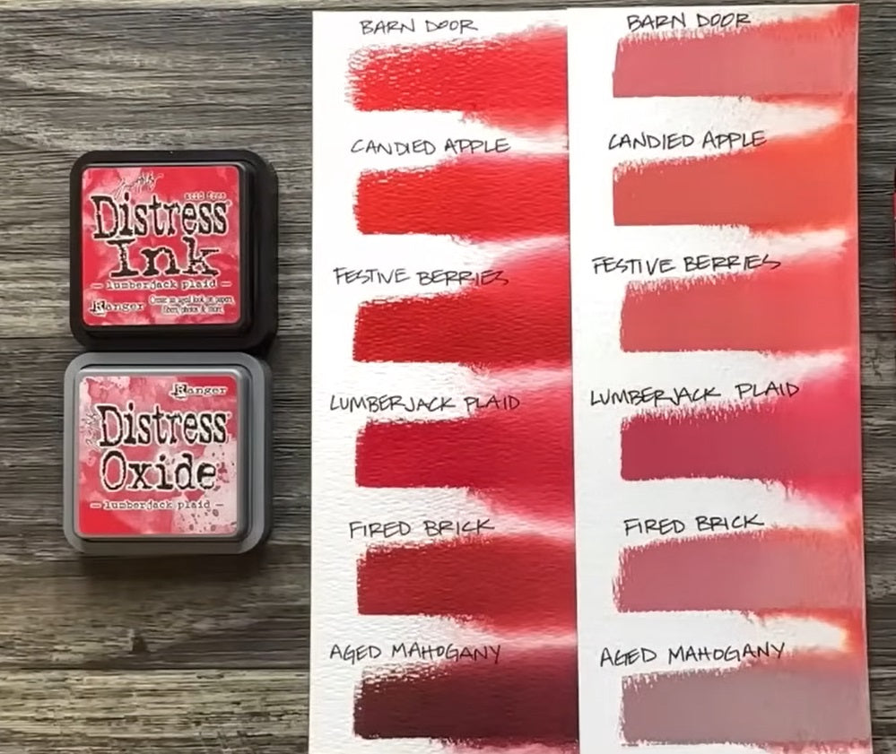 Tim Holtz Ranger - Distress Oxide Ink Pad - LUMBERJACK PLAID – Hallmark ...