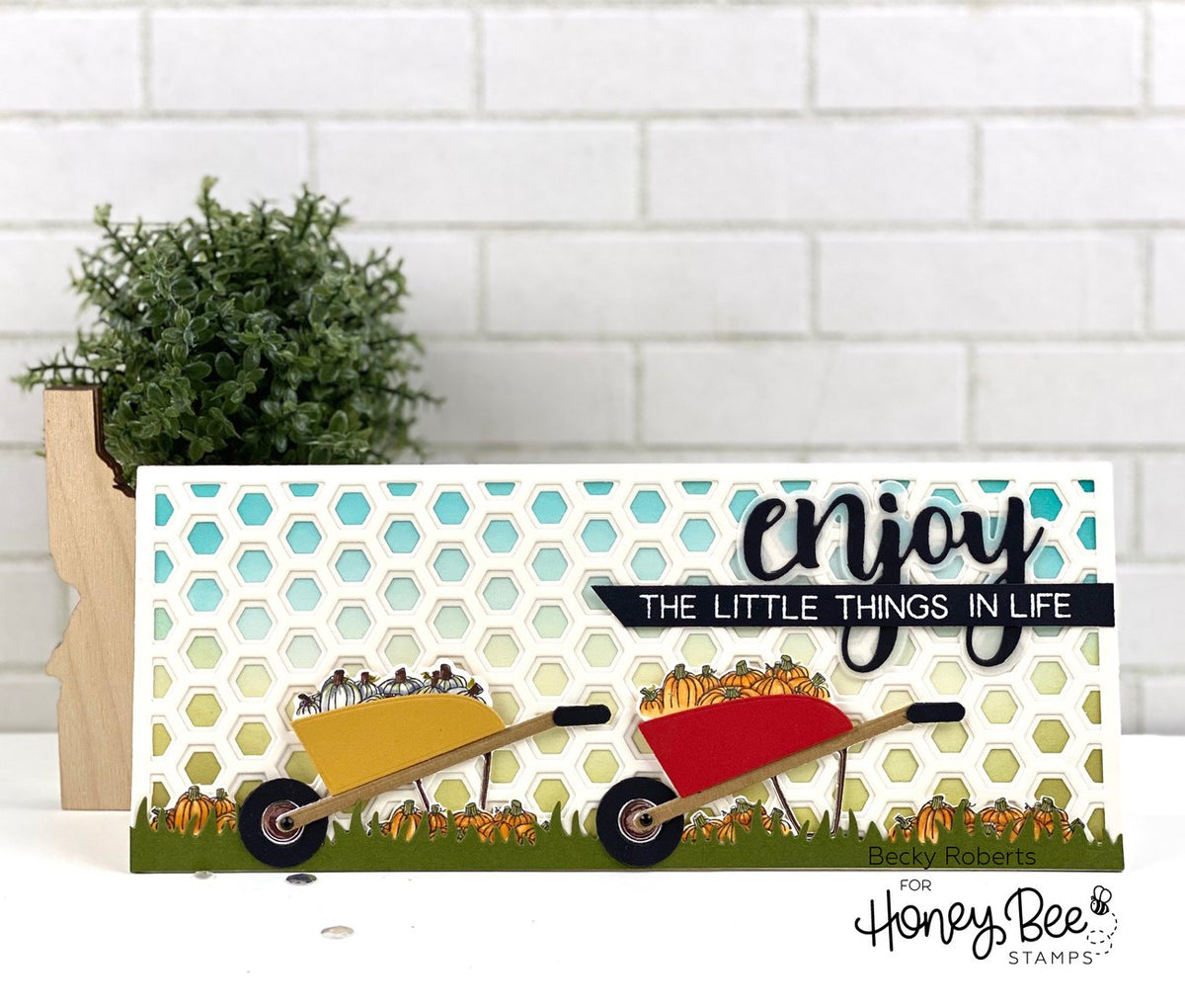 Honey Bee - WHEELBARROW - Die Set – Hallmark Scrapbook
